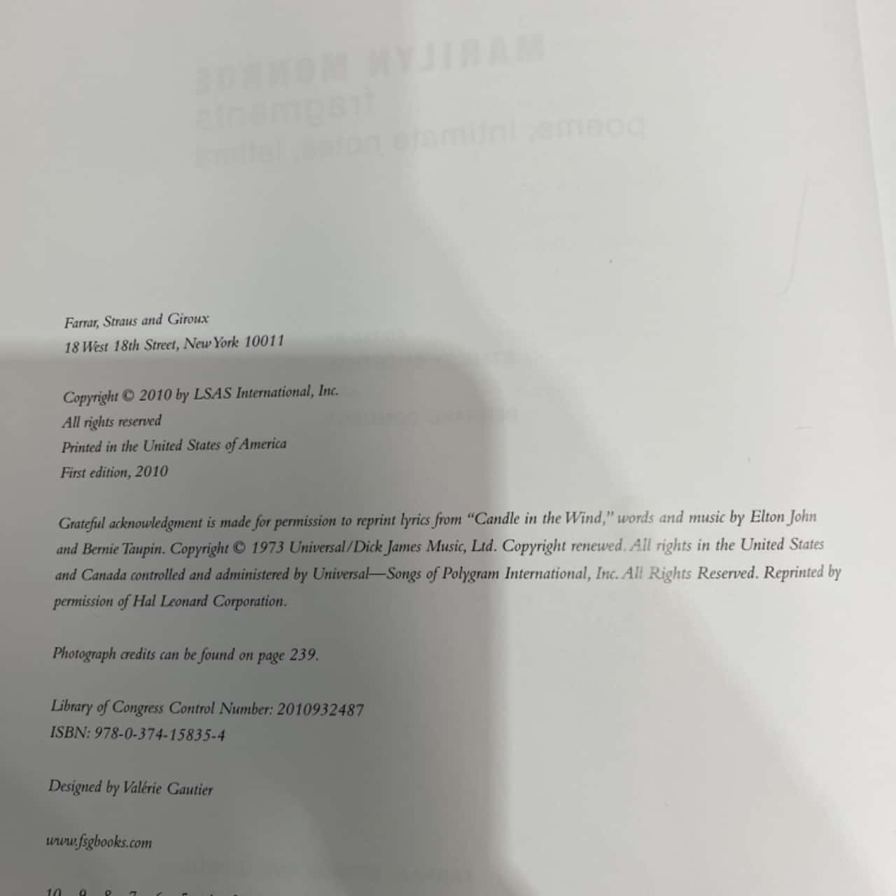 Fragments Poems, Intimate Notes & Letters by Marilyn Monroe