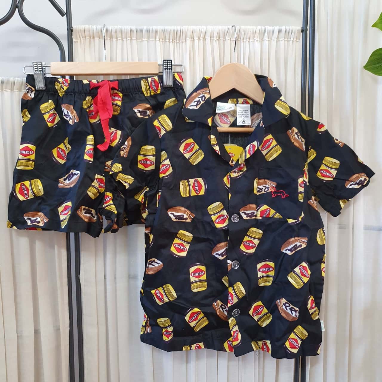 Peter Alexander Boy's Size 6 Vegemite Summer Pyjamas - New With Tags