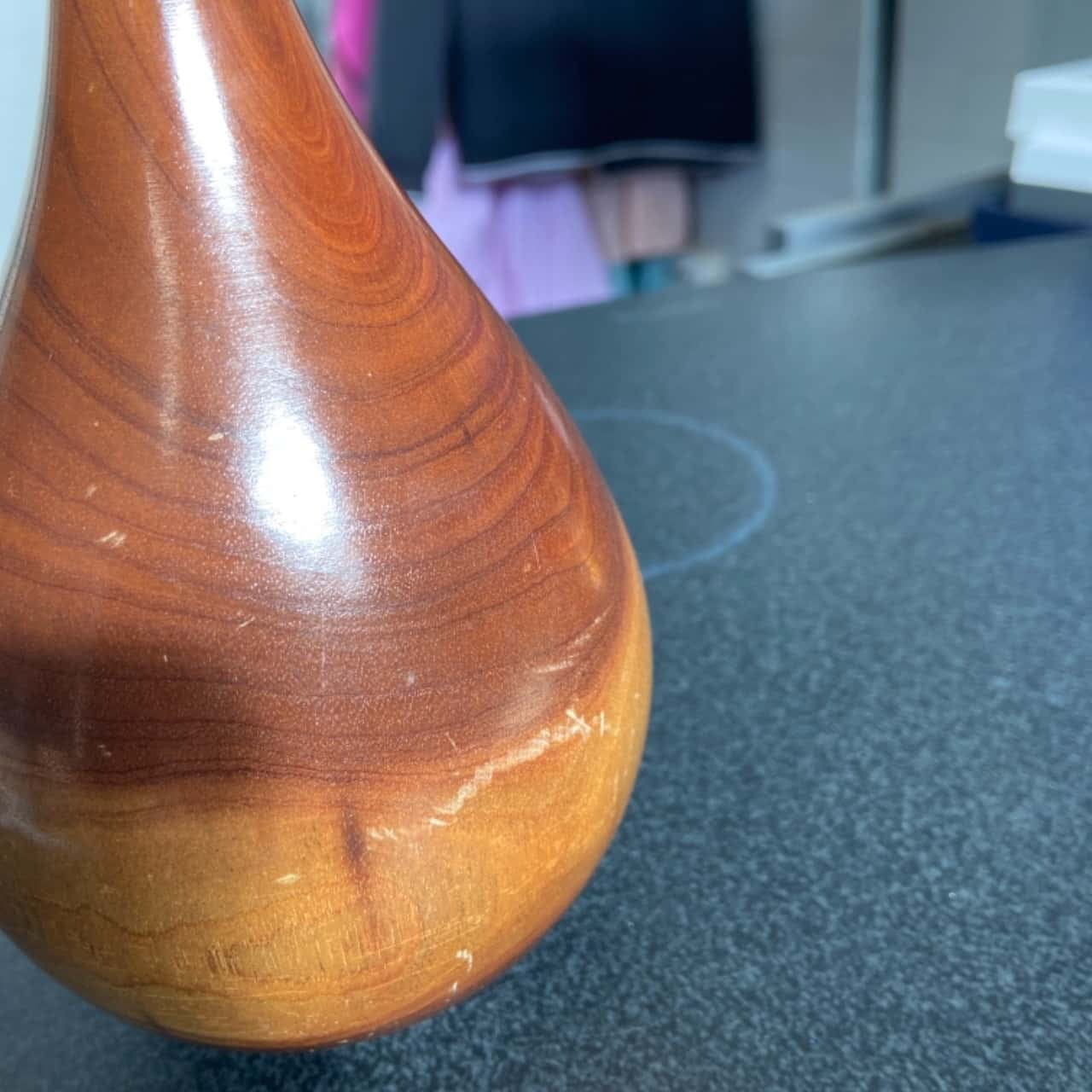 Vase Mangrove handcrafted Timber Museum and Gallery Daintree (s)