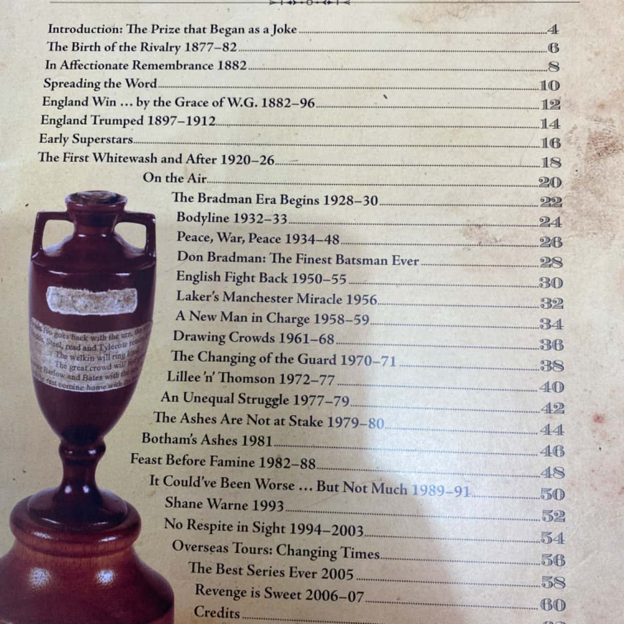 The Offical MCC Ashes Treasures in Association with The MCC Museum at ...