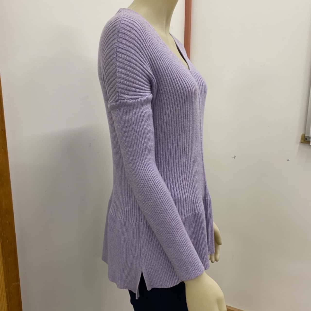 Seed Heritage Womens Size S Jumpers / V-Neck lilac (s)