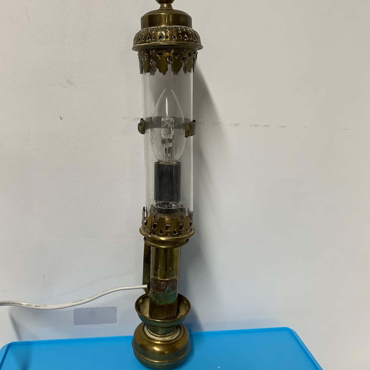 Vintage Brass Electrified Train Coach Lamp(s) - Used Good | Salvos Stores