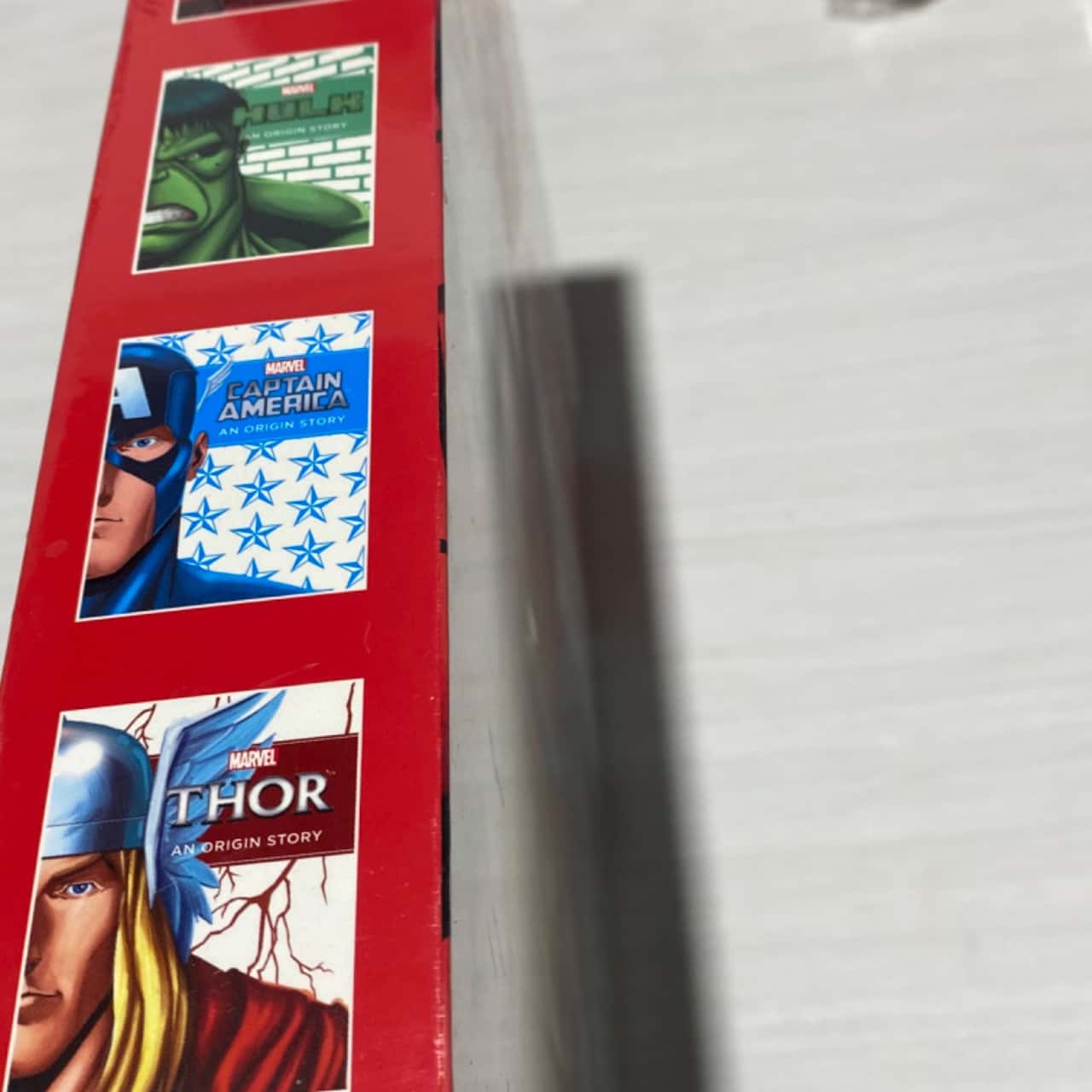 BNIB Marvel Origin StoryBook Collection - Spiderman/Captain America ...