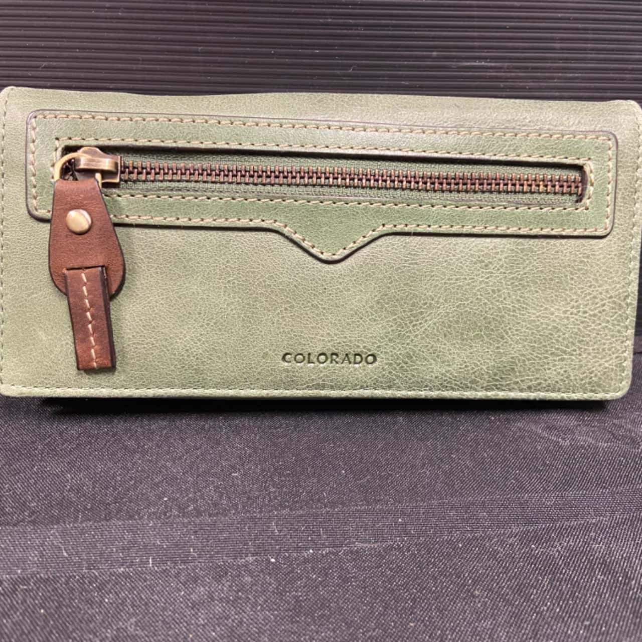 Colorado Green Leather Large Trifold Wallet(s)