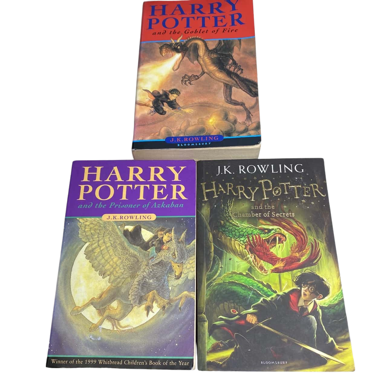 Harry Potter 3 Books (s)