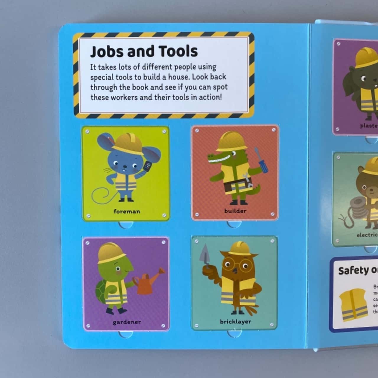 Town and About Building Site Flap Book