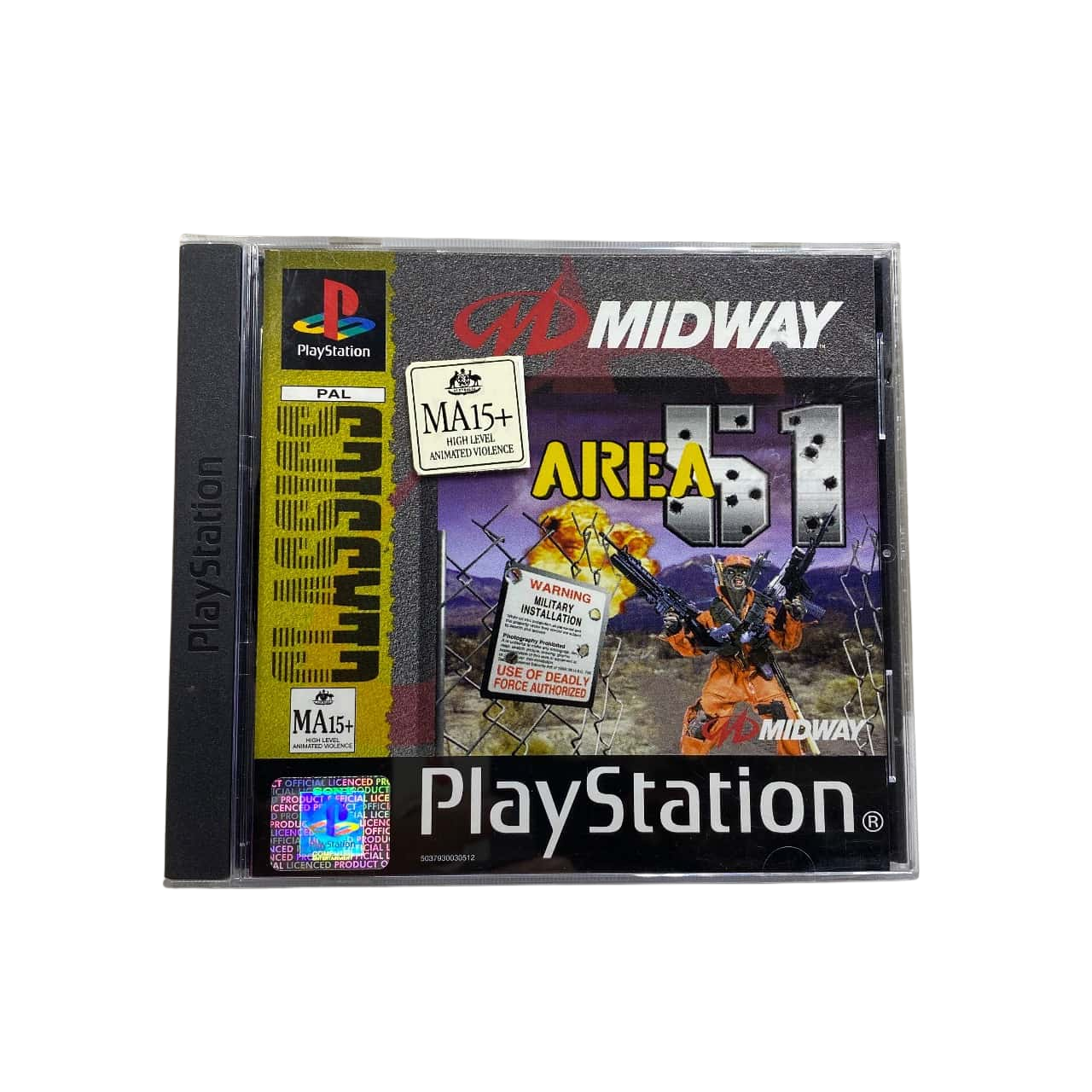 PlayStation Game Area 51 MA15+(s)
