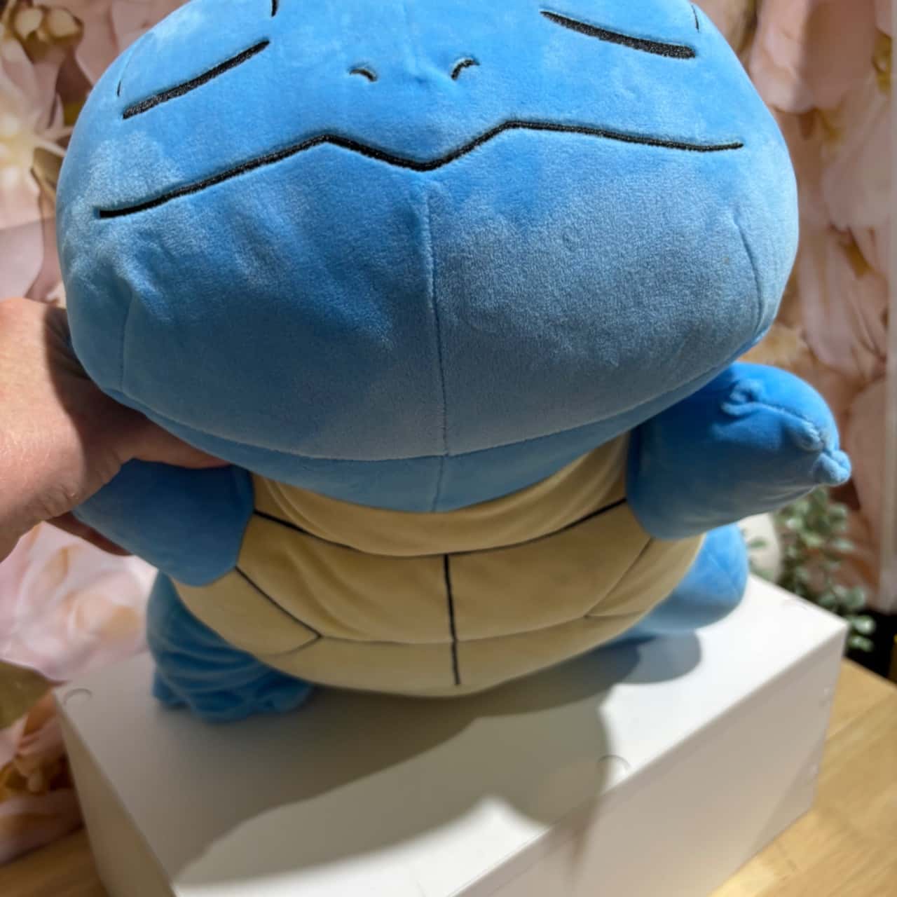 Sleeping Squirtle Giant Plush Pillow Cushion Very Soft Pokémon ...