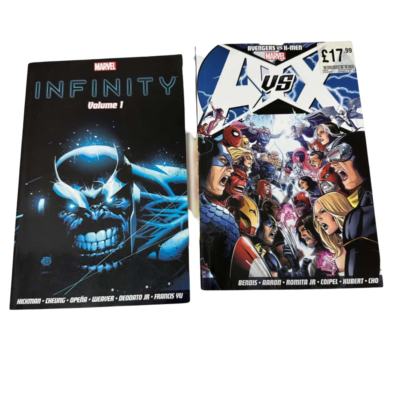 Marvel Graphic Novels Avengers Vs X-men and Infinity volume 1