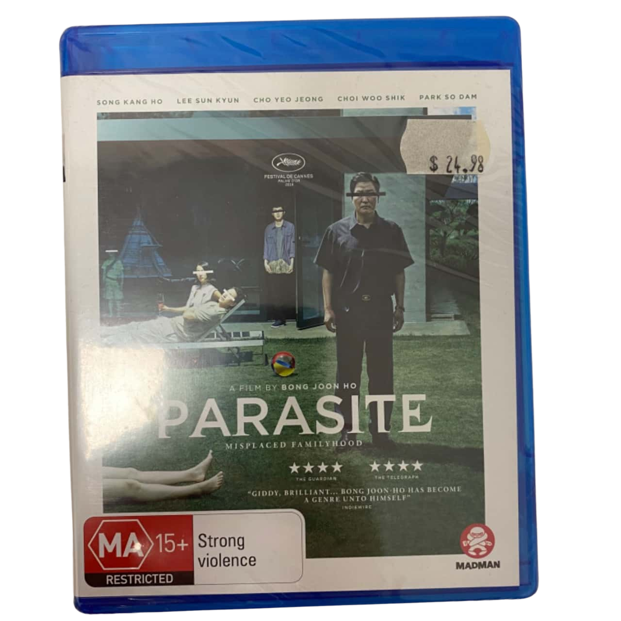 Parasite Blu Ray Disc(s)