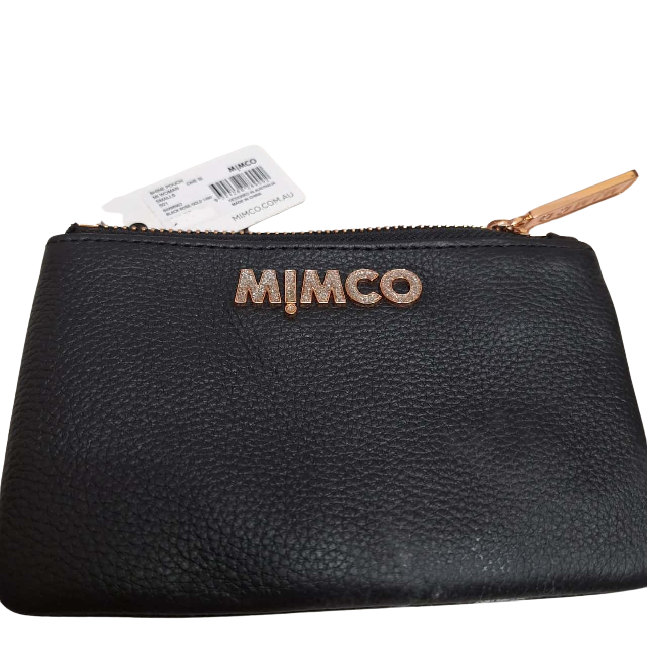 Mimco Black Leather Coin Purse(s) - New With Tags | Salvos Stores