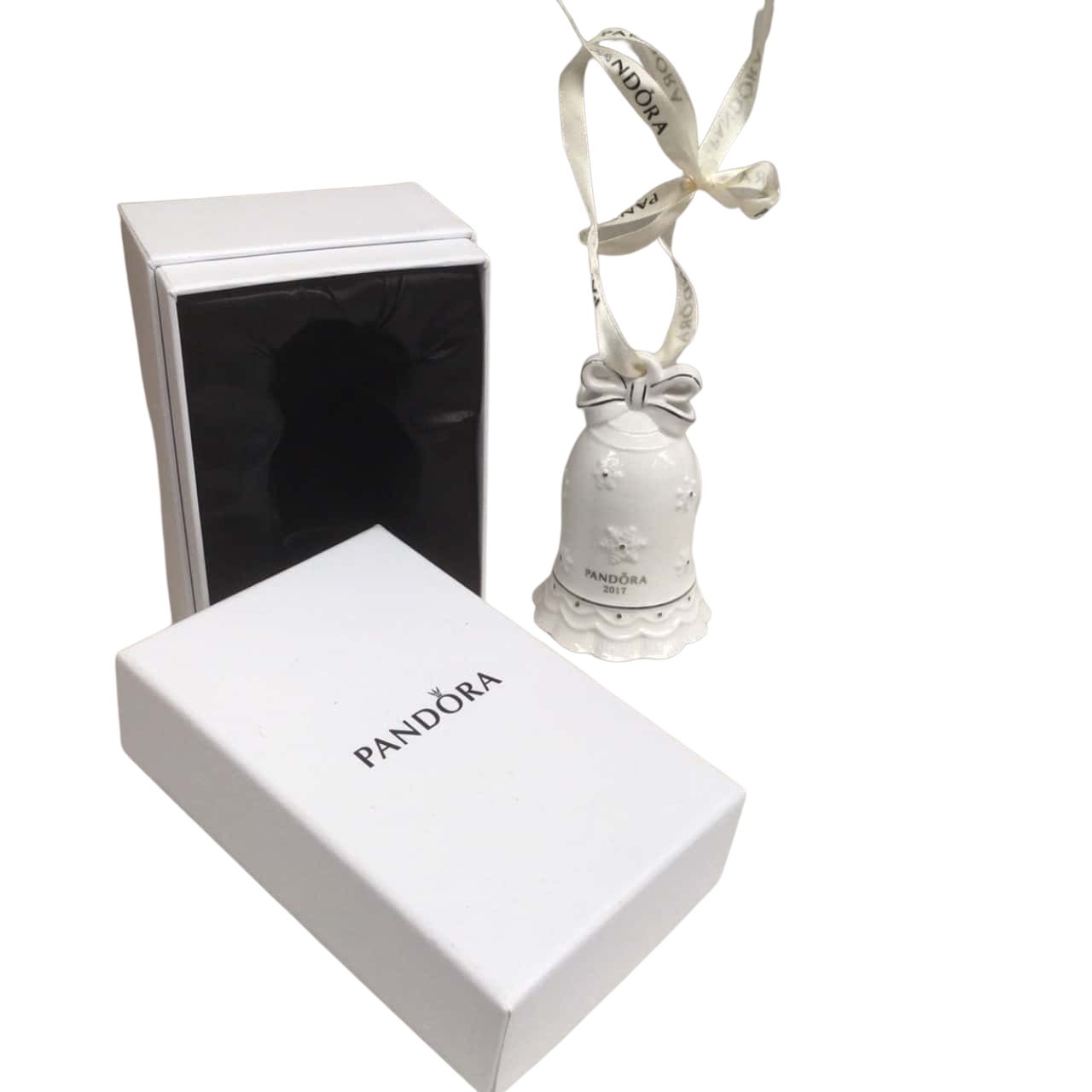 Pandora 2017 Christmas Bell in original Box(s)