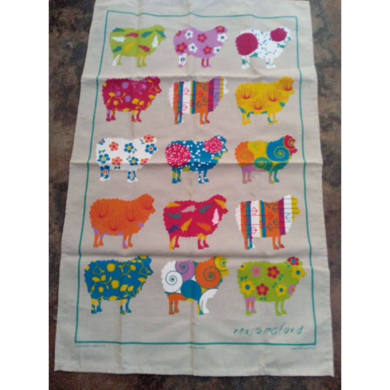New Zealand Sheep Flax Tea Towel(s)