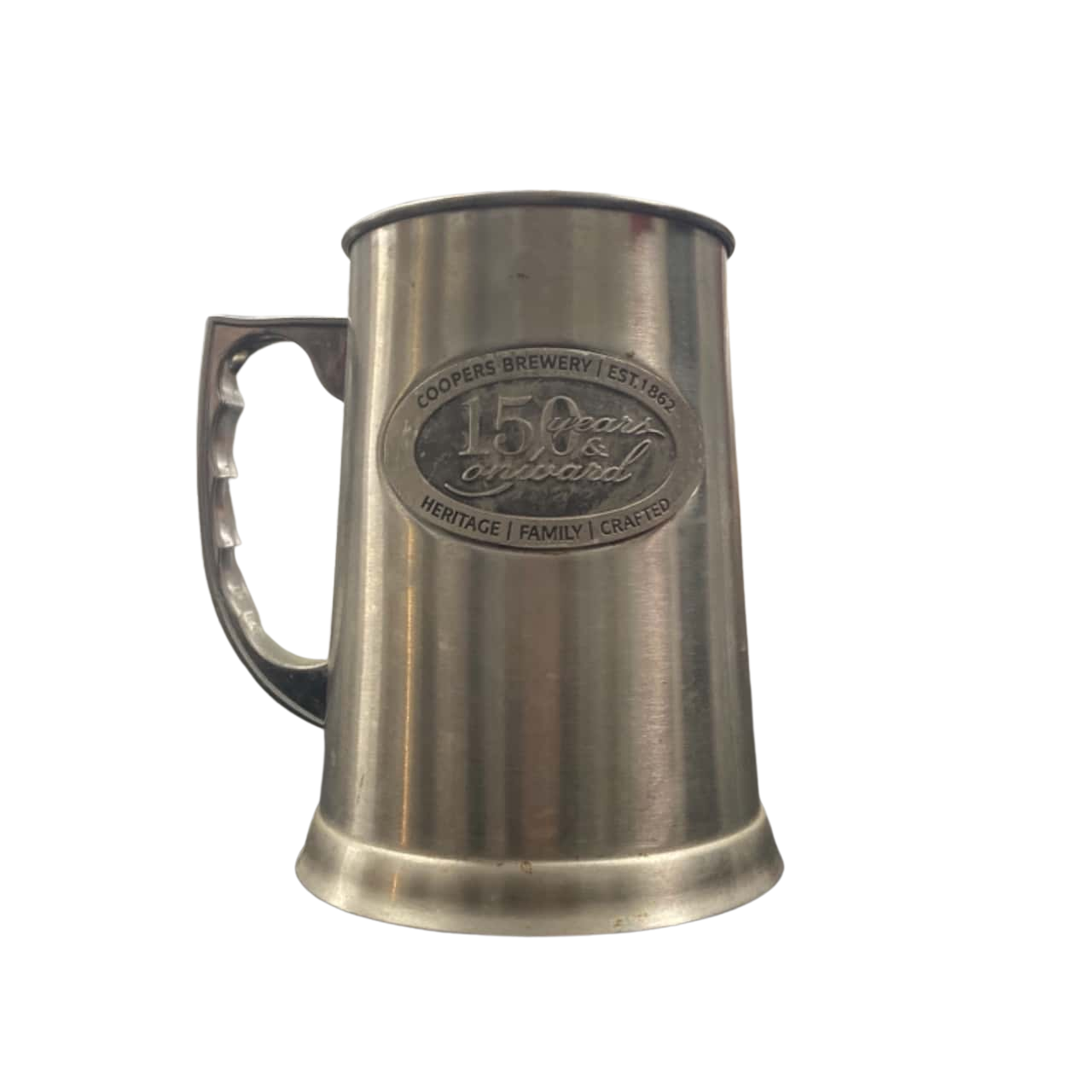 Cooper’s 150th Anniversary Stainless Steel Beer Mug
