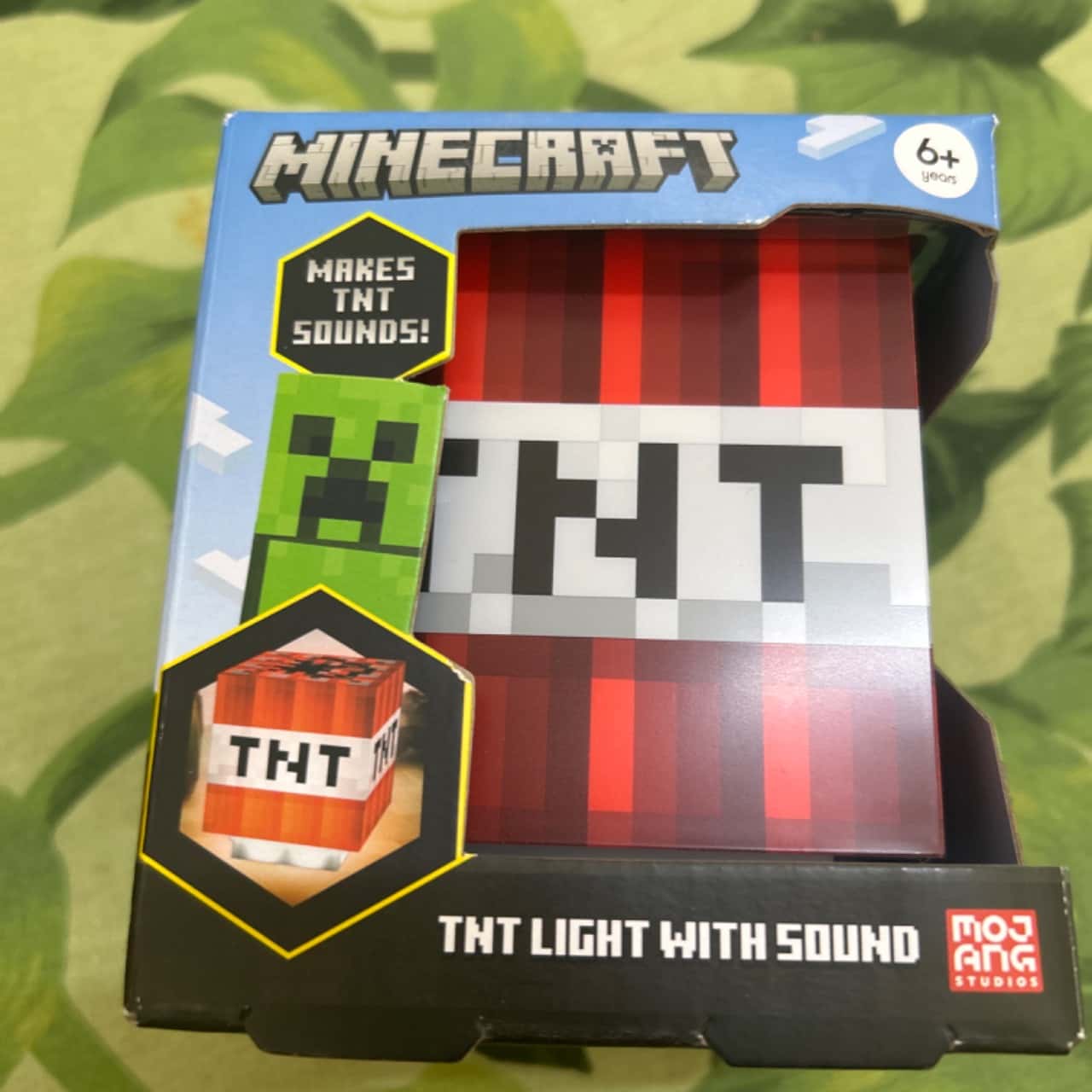 Minecraft TNT Light with sound still in packaging (b19)(s)