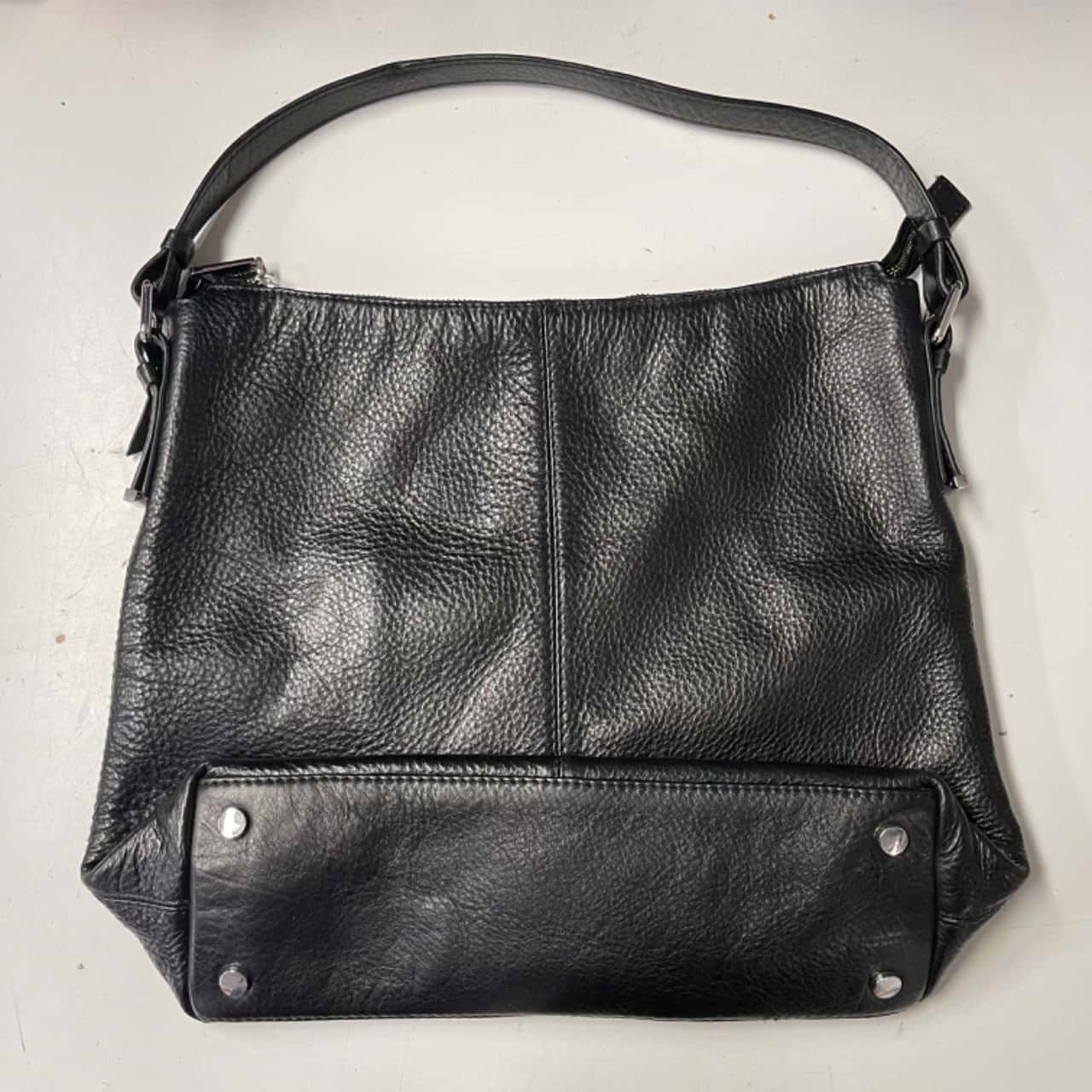 Witchery Womens Handbag Black Leather (s)
