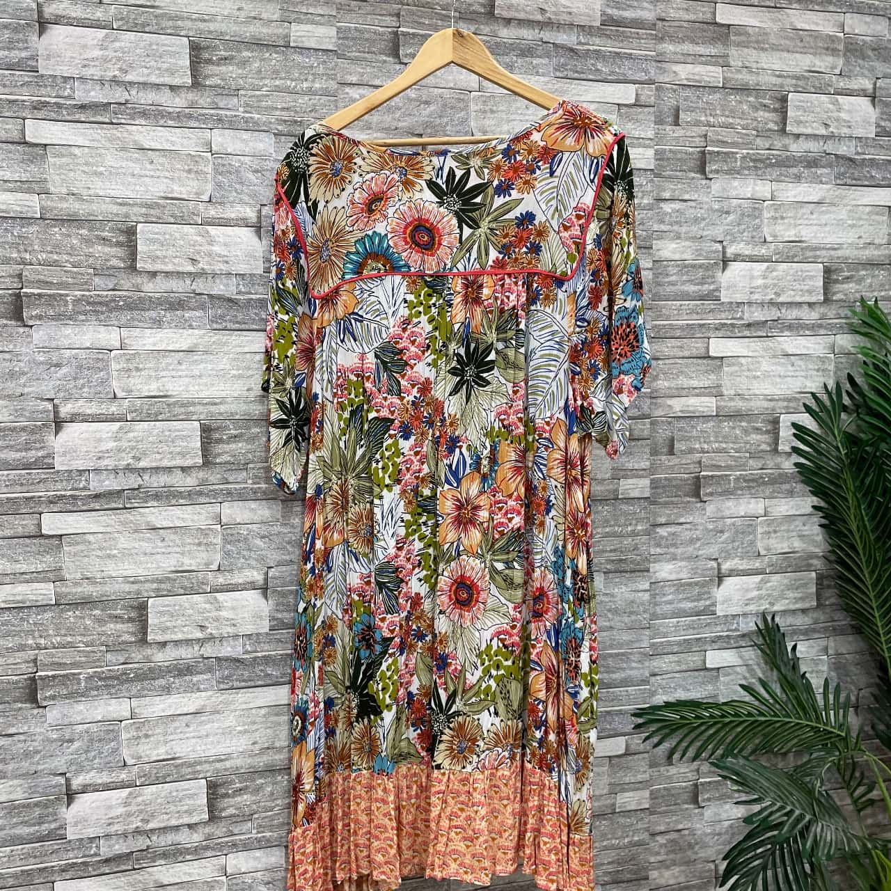 Orientique Womens Size 20 Maxi Dress Floral (s)