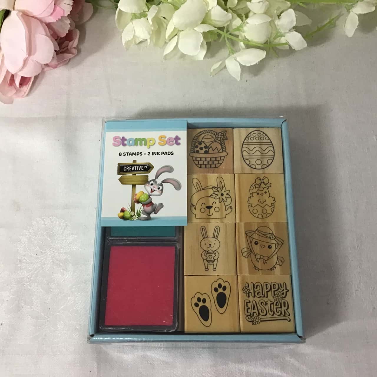 Easter Stamp Set: 8 stamps & 2 Ink Pads(s)