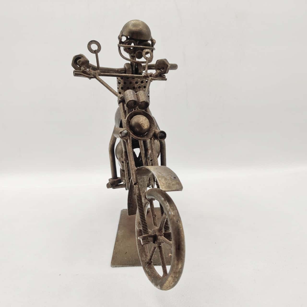 Nuts & Bolts Motorcycle Rider Figure