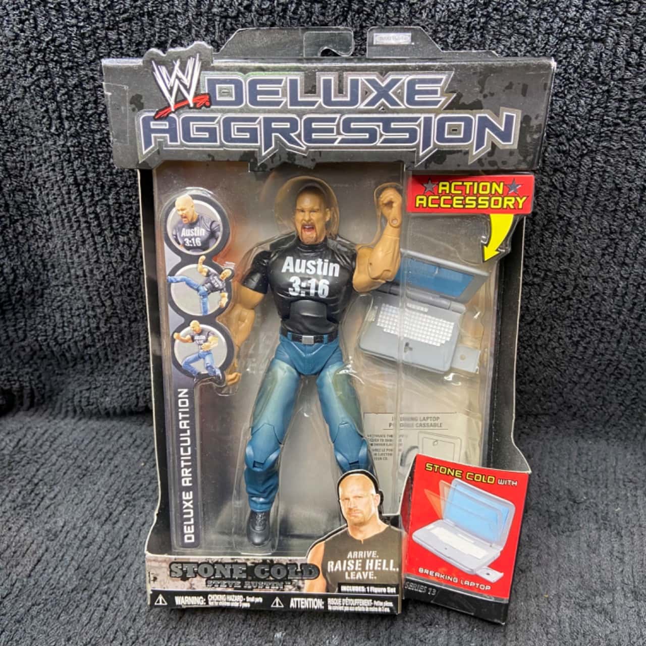 WWE Deluxe Aggression Series 13: Stone Cold Steve Austin BOXED