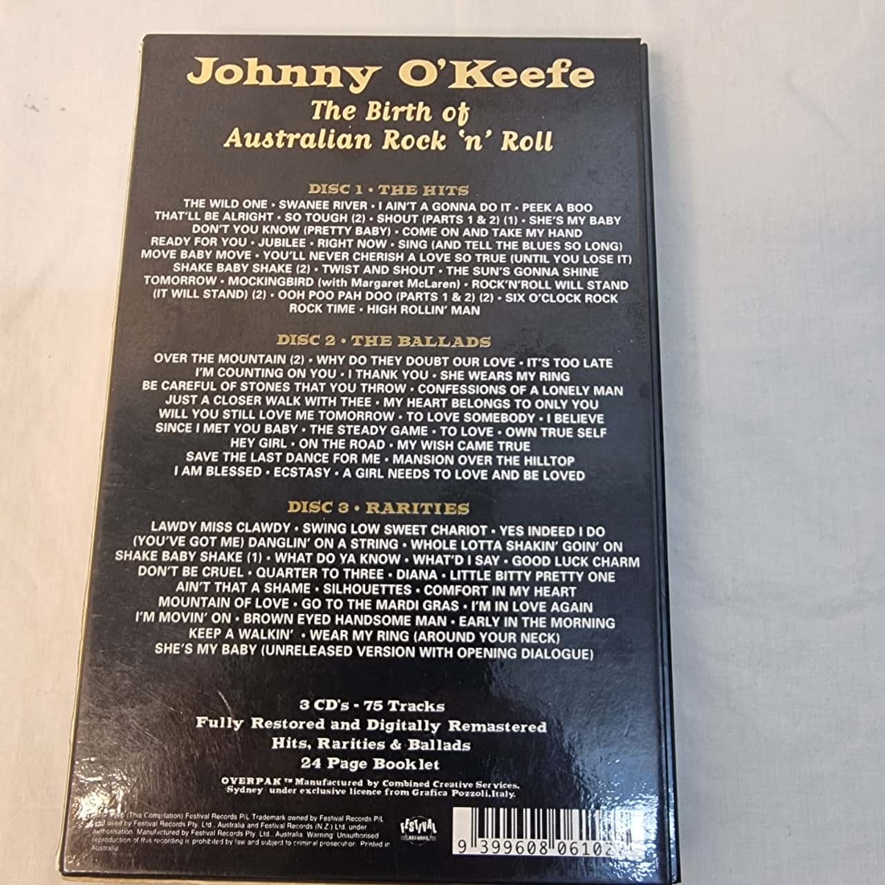 Johnny O'keefe The Birth of Rock 'n' Roll 3 CD Pack(s)