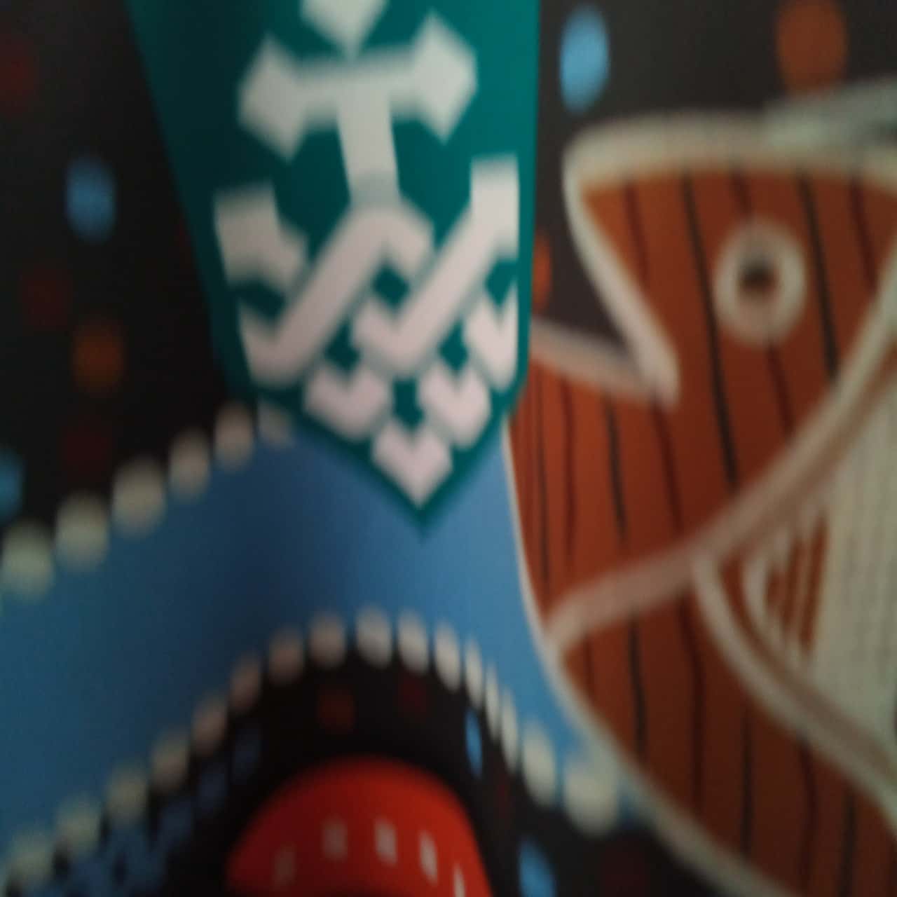 Classic Mens UTS Jumbunna Indigenous House of Leaning Tshirt Size M UAF(s)