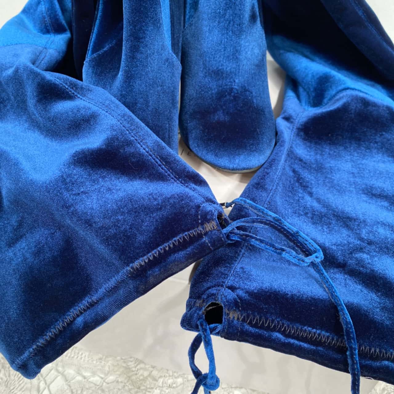 Women’s ‘BETTS’ Royal Blue Velvet Boots(s)