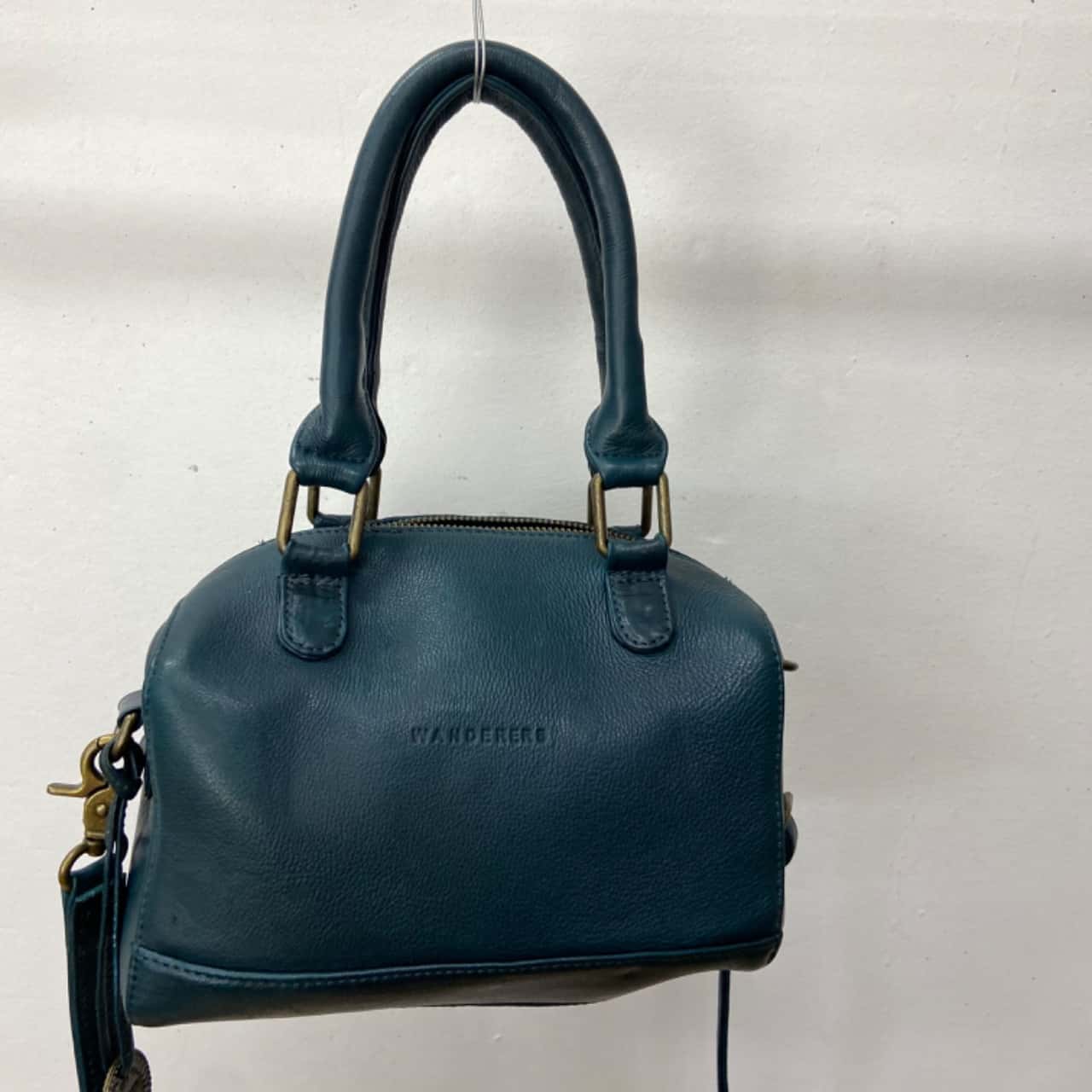 Wanderers Travel Co. Sofia Handbag and Purse Set Green Leather(s)