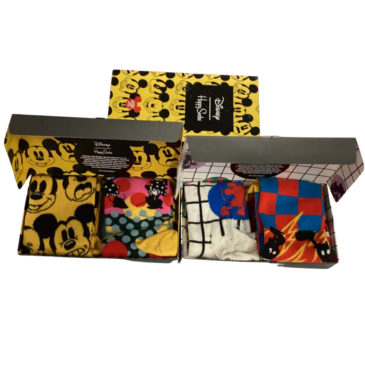 Unisex Size 41-46 Happy Socks x Disney 4 pack(s)