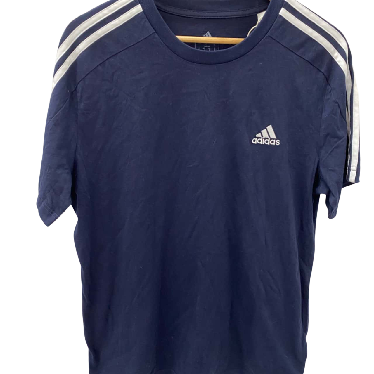 Adidas Mens Size XL Short Sleeve Blue