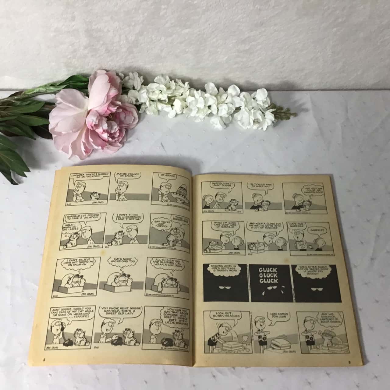 Vintage Good One, Garfield! and Go for It, Garfield! Comic Books by Jim ...