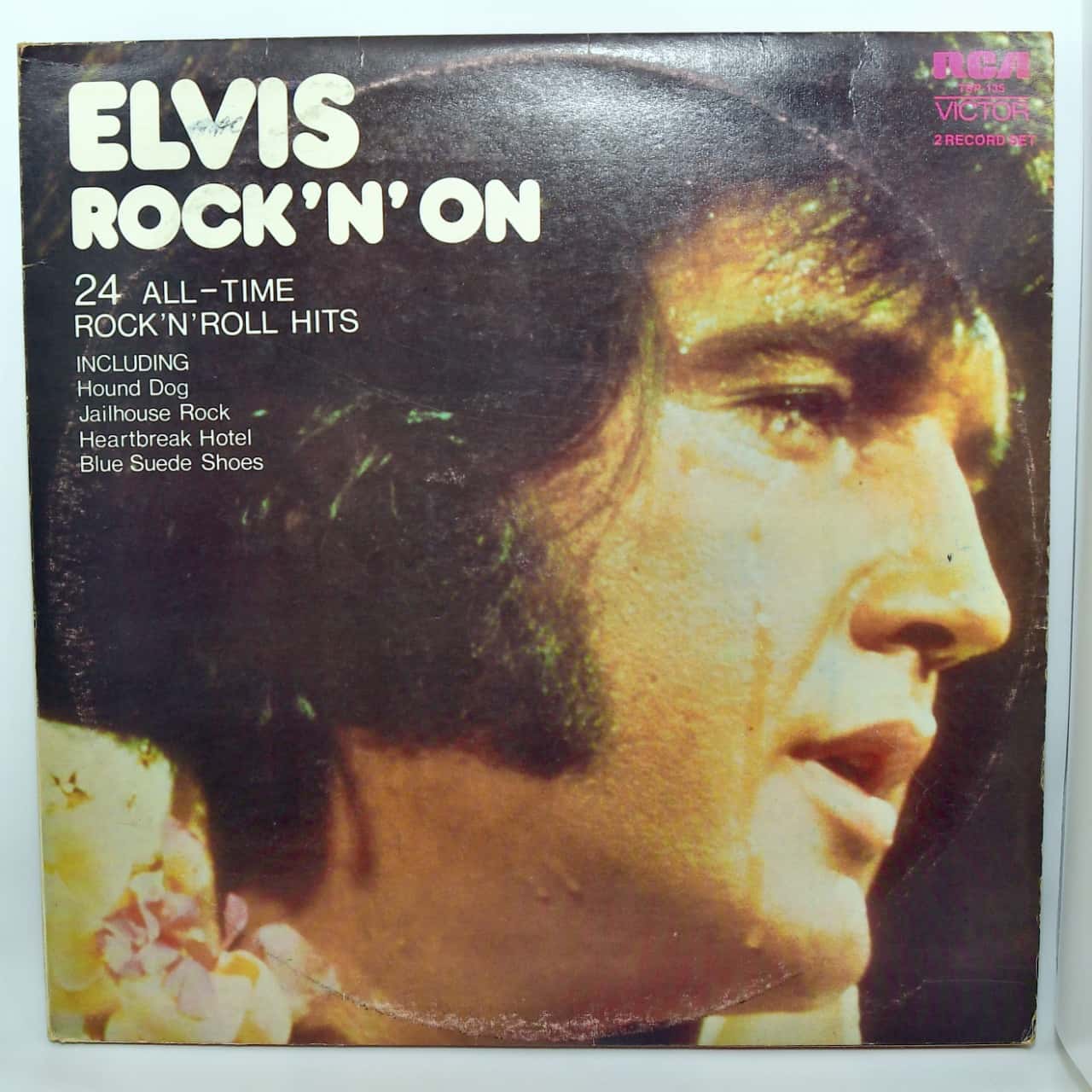 12" Double Vinyl Album - Elvis Rock 'n' On - 24 All-Time Rock 'n' Roll ...