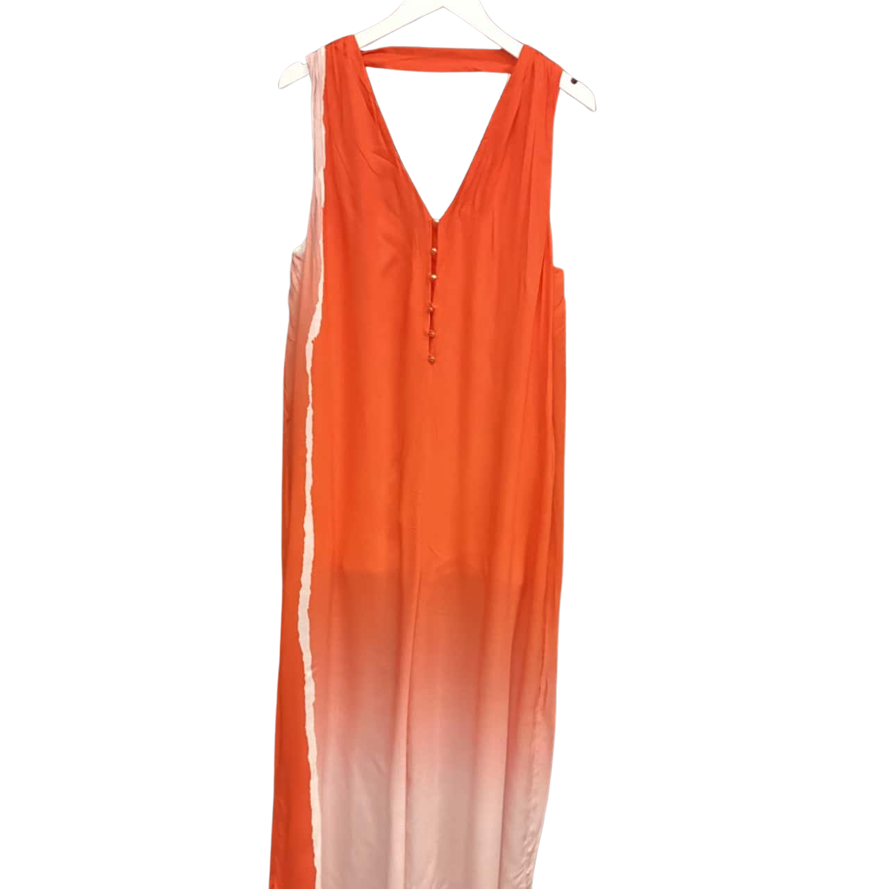 Sass & Bide Womens Size 12 Sleeveless Jumpsuit Orange