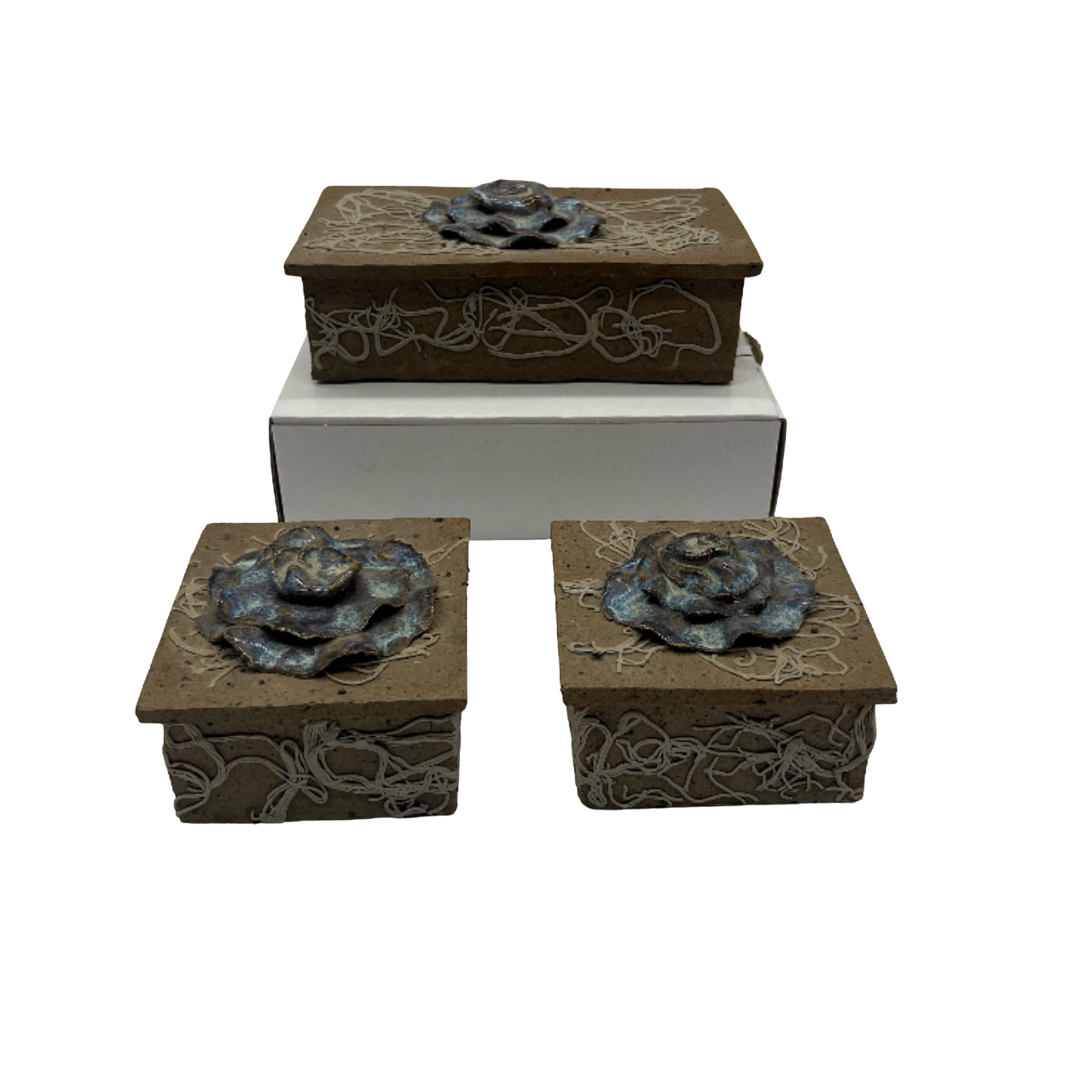 3 Piece Trinket Box Set