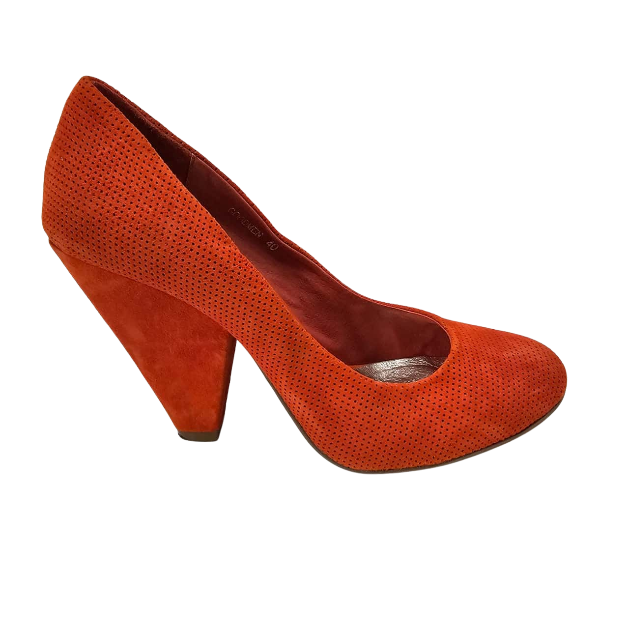 Django & Juliette Womens Size 40 Goodmen Suede Leather Pumps Heels ...