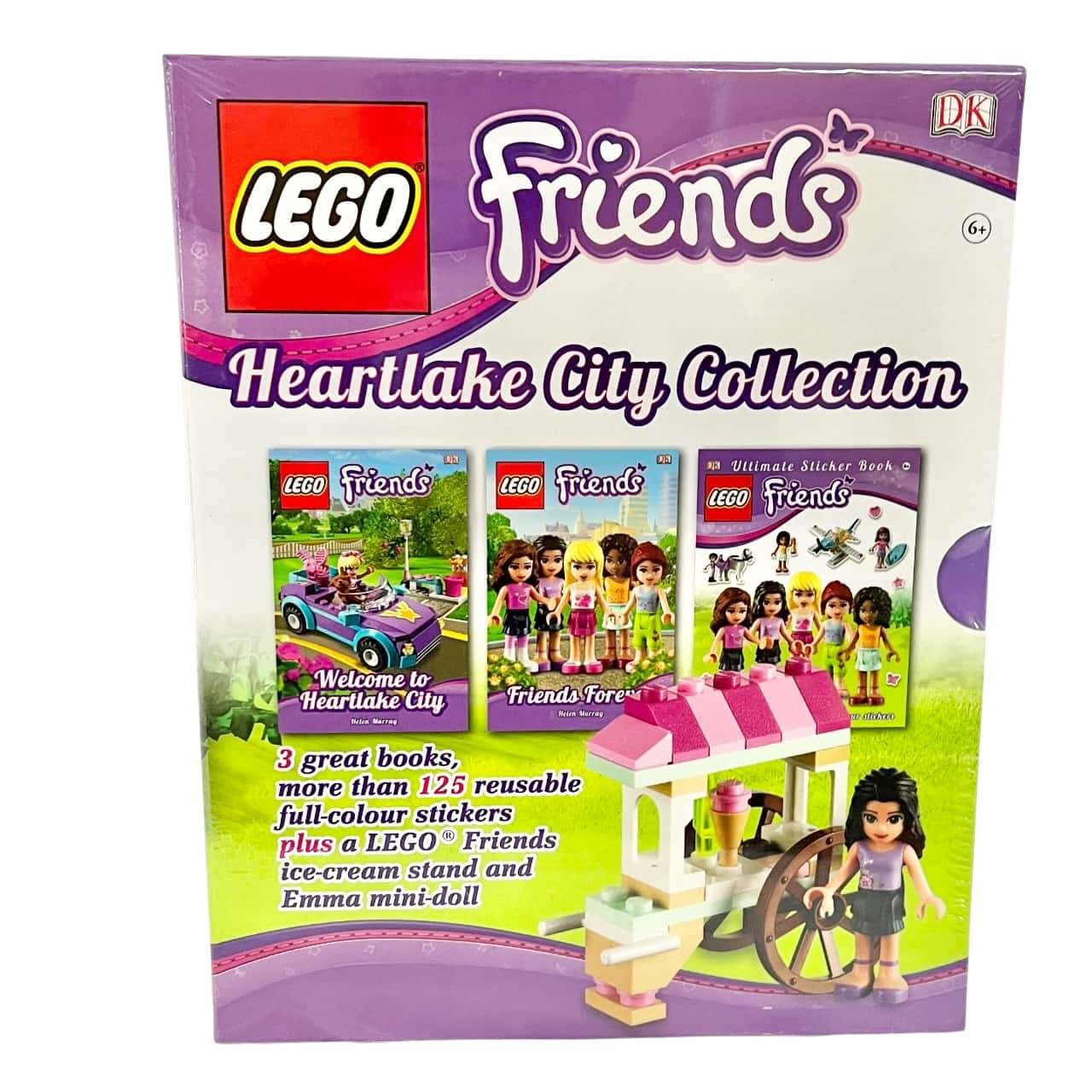 Lego Friends-3 great books- factory sealed