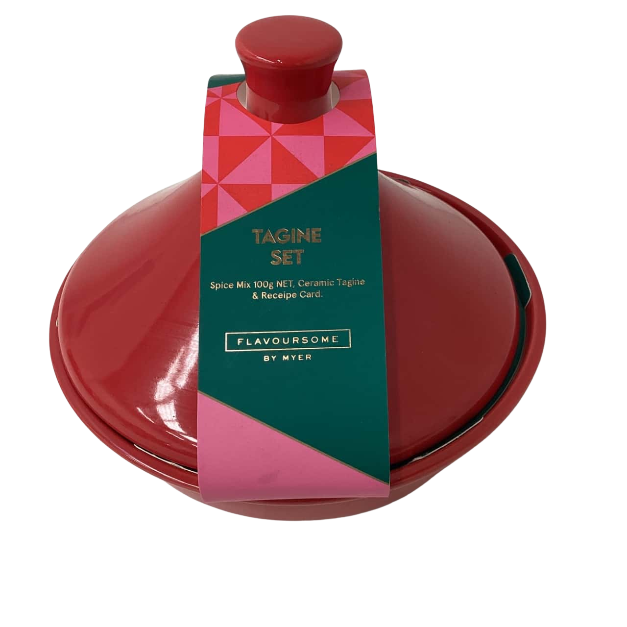 NEW - Tagine set red (s)
