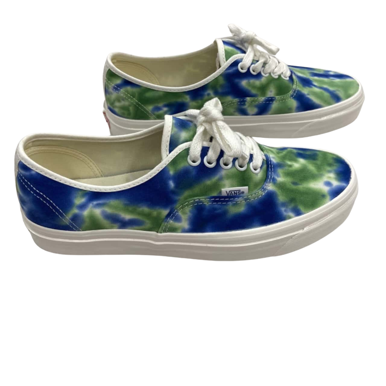 Vans Womens Shoes Size 10.5 US Blue / Green / Pattern