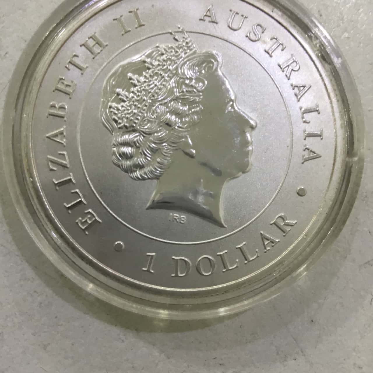 1oz Silver Australian Funnel - Web Spider 1 Dollar Coin