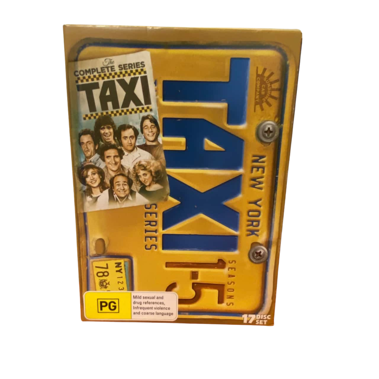 Taxi Seasons 1 - 5 Box Set Region 4 Tony Danza Danny De Vito