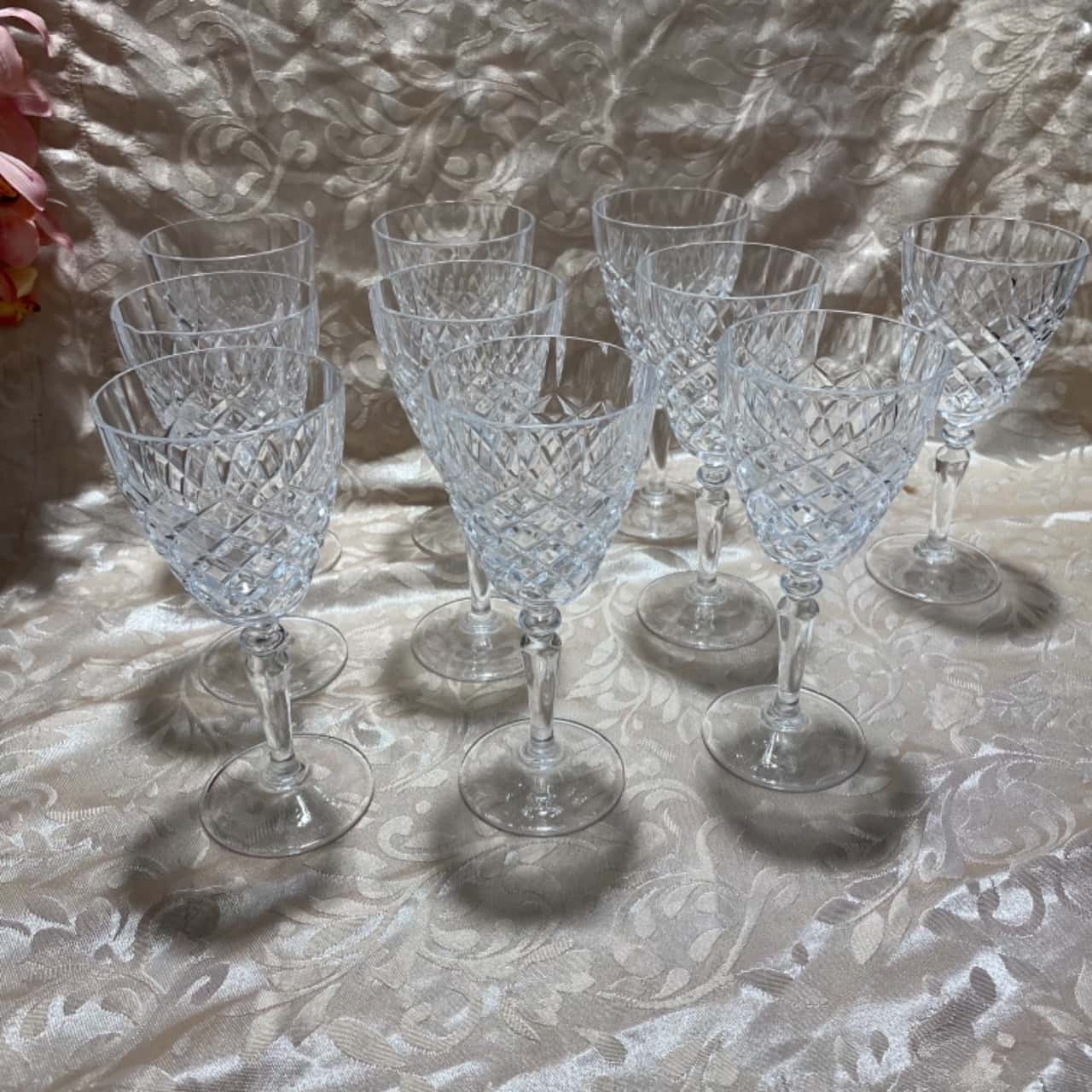 Set of 12 Crystal Glasses (s)
