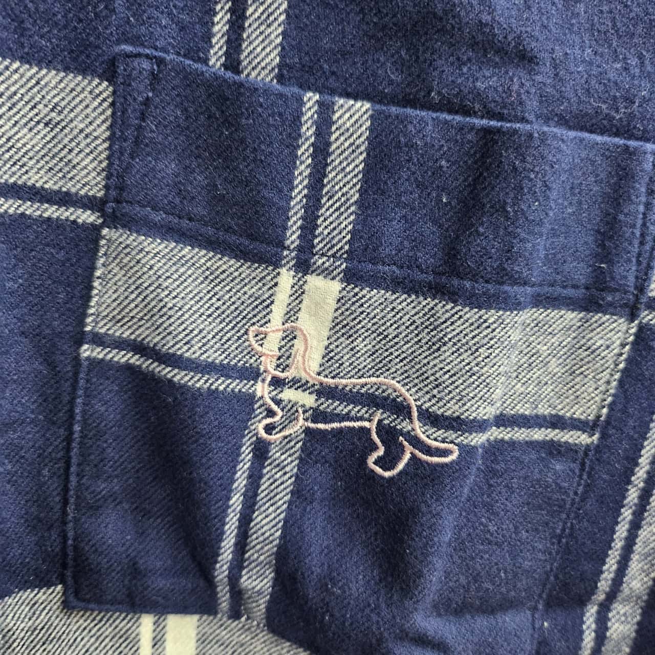 Womens Peter Alexander Blue Shirt Nightie Size S