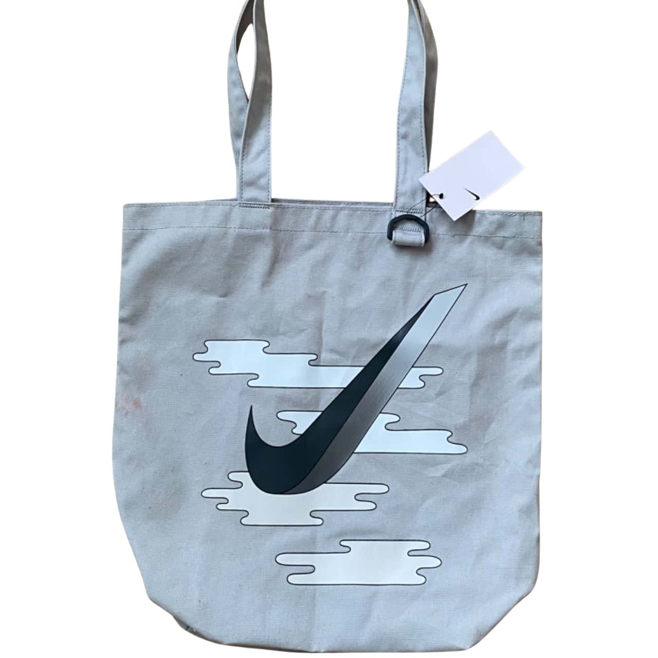 Nike Unisex Tote Grey with Nike Logo. (s)
