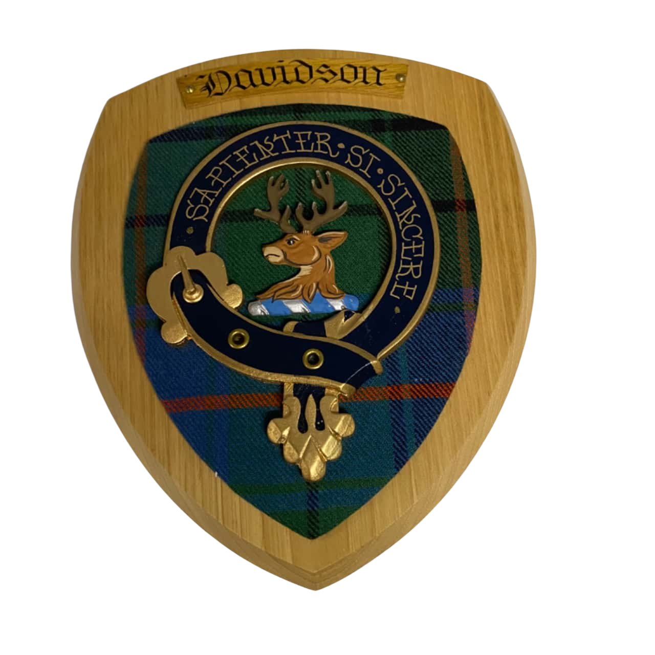 ‘Davidson’ Clan Crest Wall Plaque