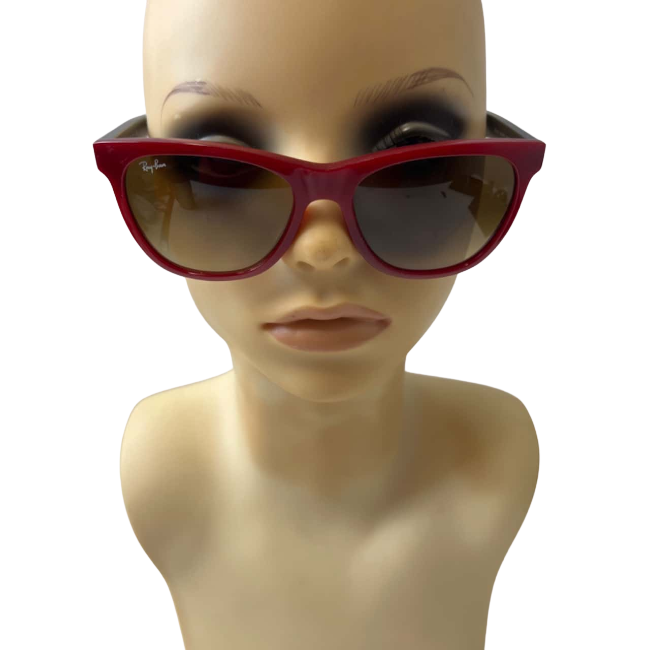 Ray-Ban sunglasses red/grey with case