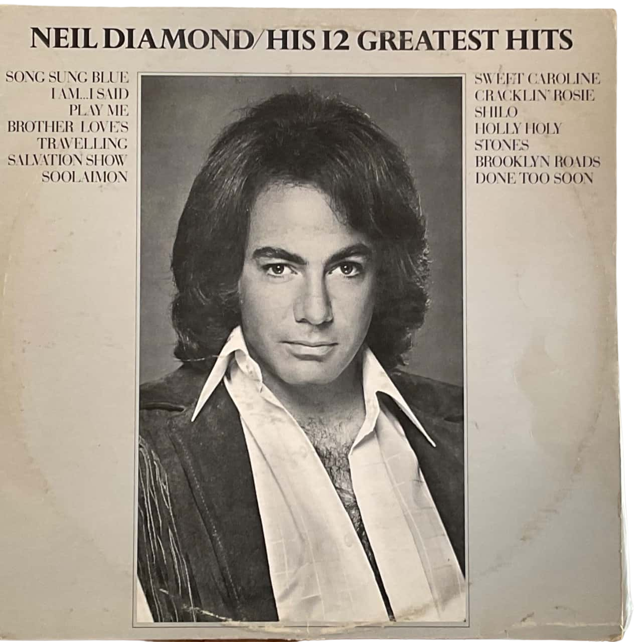 Neil Diamond ‘ His 12 Greatest Hits’ 12” Vintage Vinyl LP.(s) - Used ...