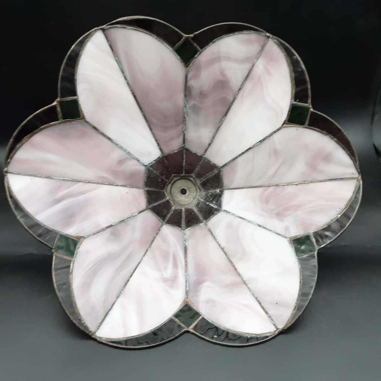 Vintage Leadlight Tiffany Style Glass Lamp/Light Shade(s)