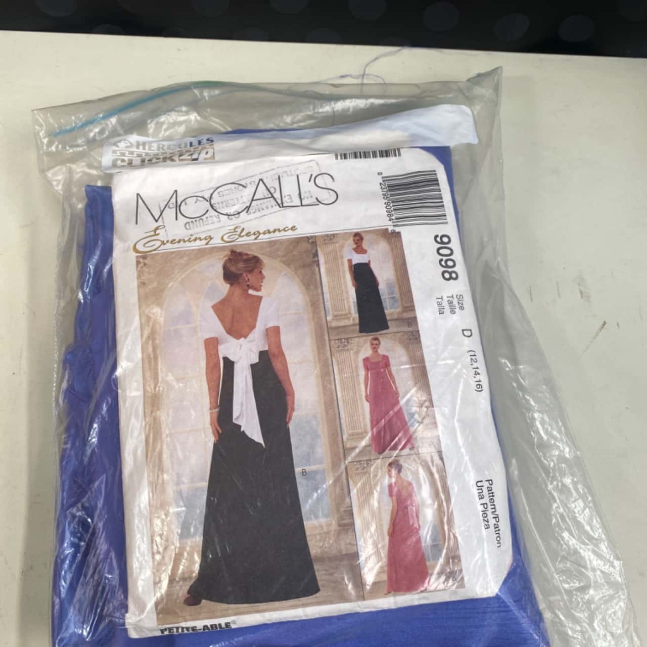 McCalls Pattern & pre cut material (s)