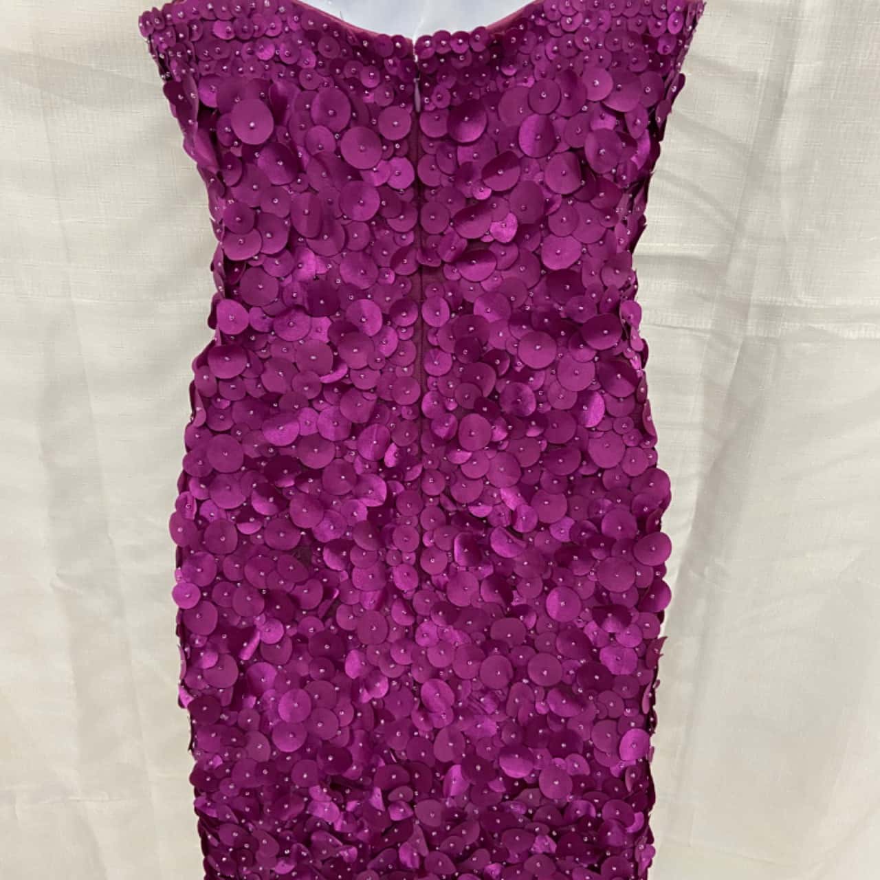 Womens Size 10 Shoestring Strap Purple (s)