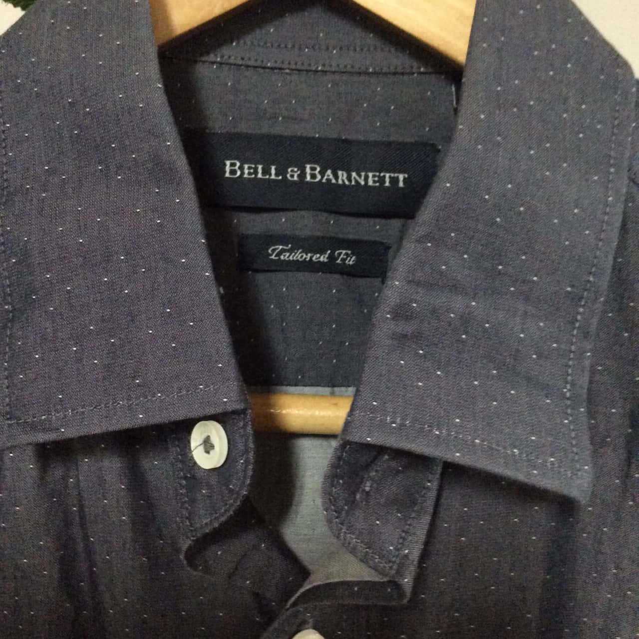 BELL & BARNETT Mens Shirt Size 38 Blue